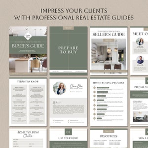 Real Estate Guide Template Bundle, Home Selling Buying Process, Buyer ...