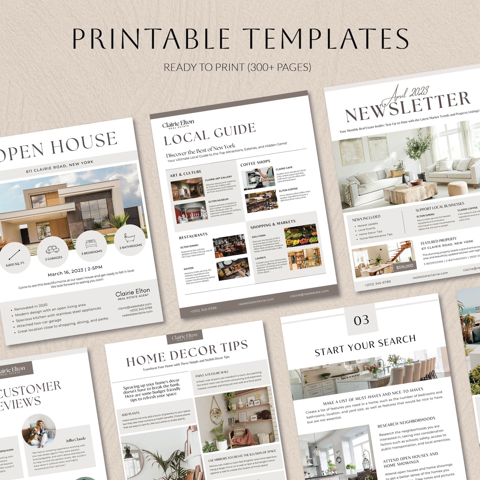 Real Estate Complete Package, Realtor Branding, Real Estate Agent ...