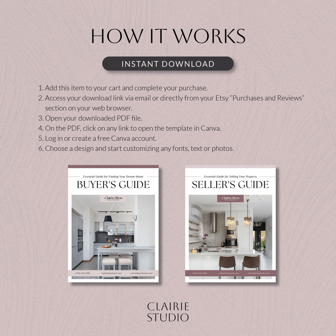 Printable Real Estate Guide Bundle Home Selling Buying - Etsy