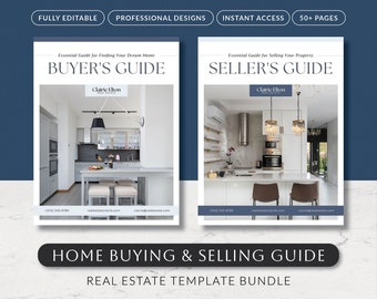 Real Estate Guide Template Bundle, Home Selling Buying Process, Buyer ...