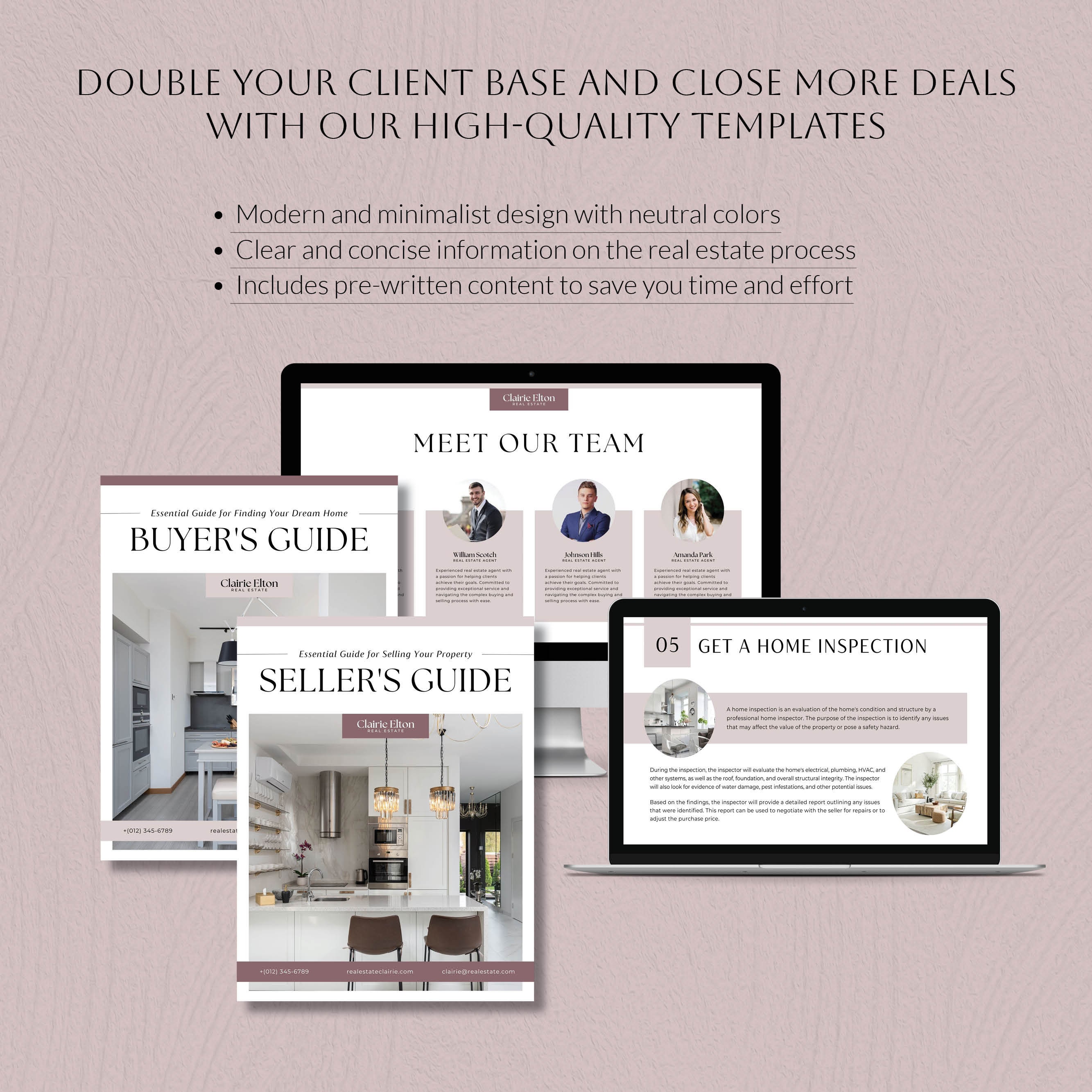 Printable Real Estate Guide Bundle, Home Selling Buying Process, Buyer ...