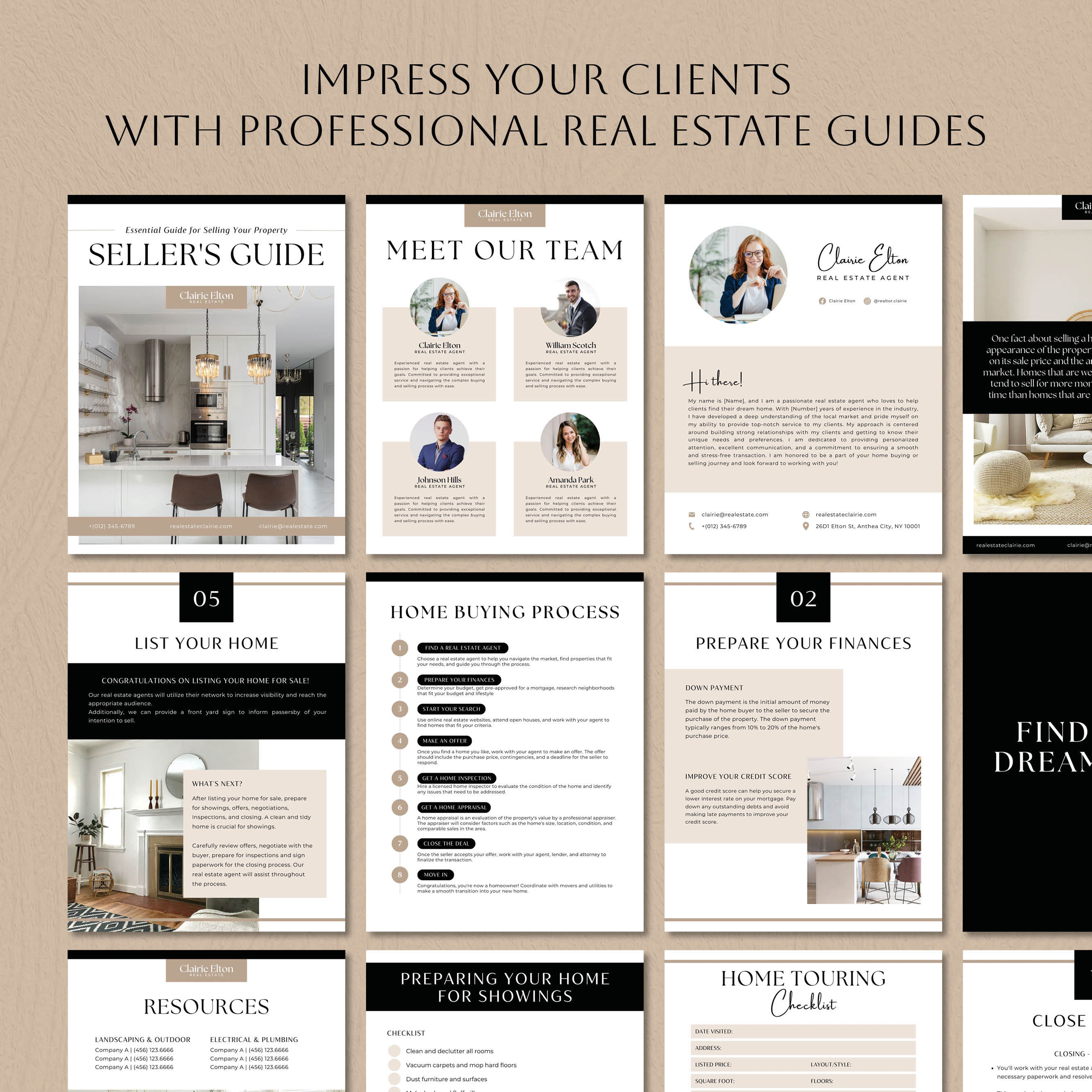 Real Estate Buyer and Seller Guide Bundle, Home Selling Buying Process ...