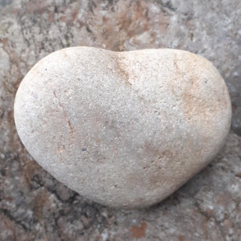 Natural Found Heart Shaped Rocks - Etsy