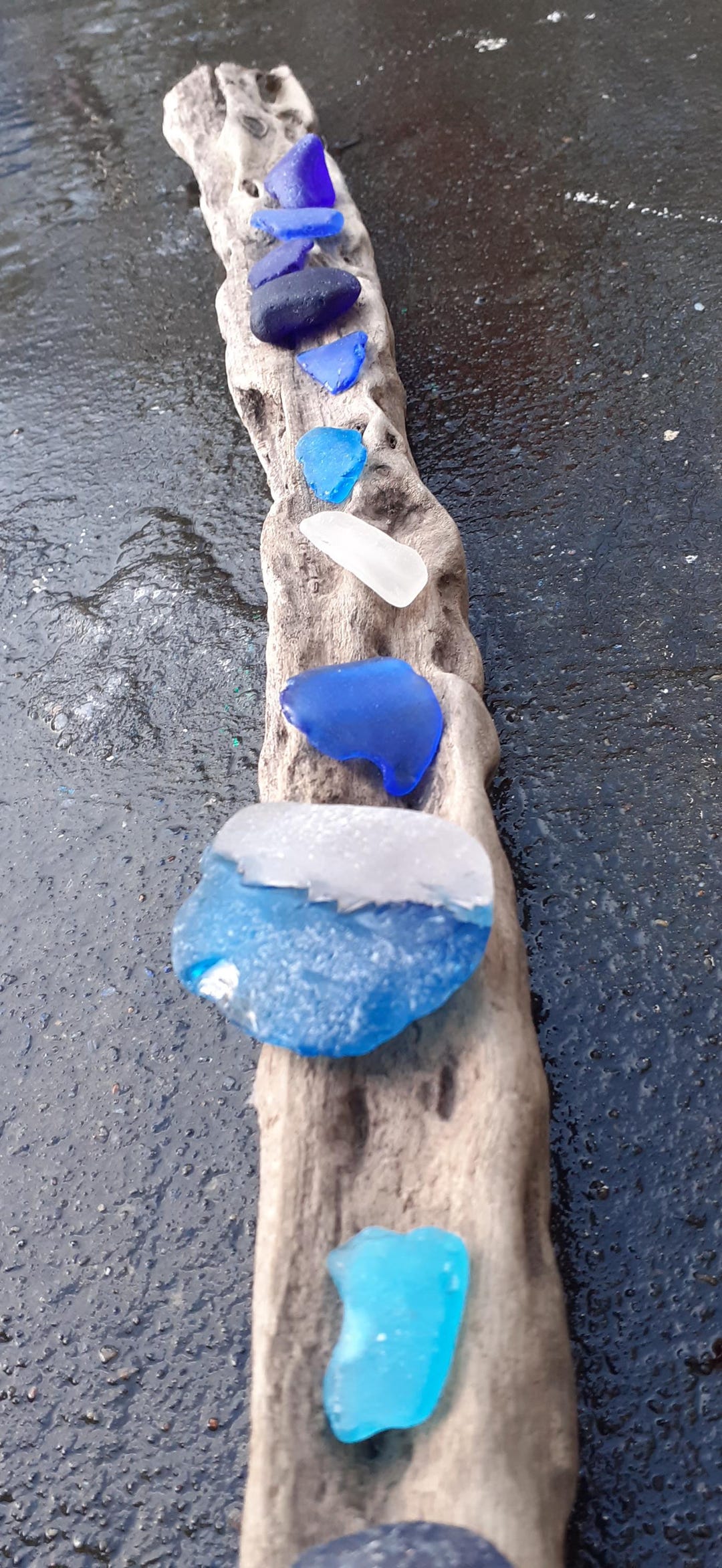 Blue Sea Glass, Cobalt Blue Sea Glass, Dark Blue Sea Glass, Rare Sea ...