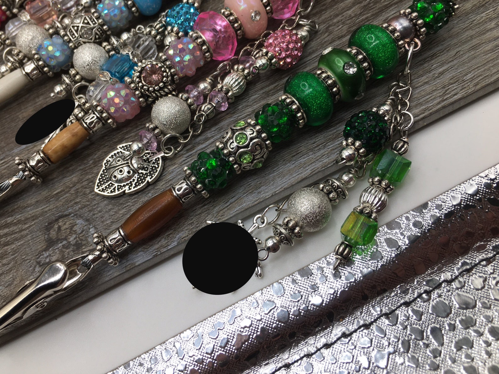 Bead- Bracelet Helper, Beaded Card Clip, Multi-use Clip, Clip for Long ...