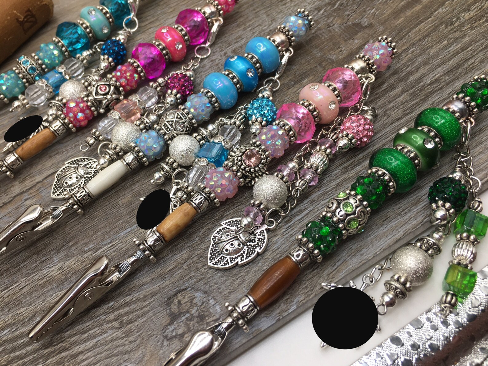 Bead- Bracelet Helper, Beaded Card Clip, Multi-use Clip, Clip for Long ...