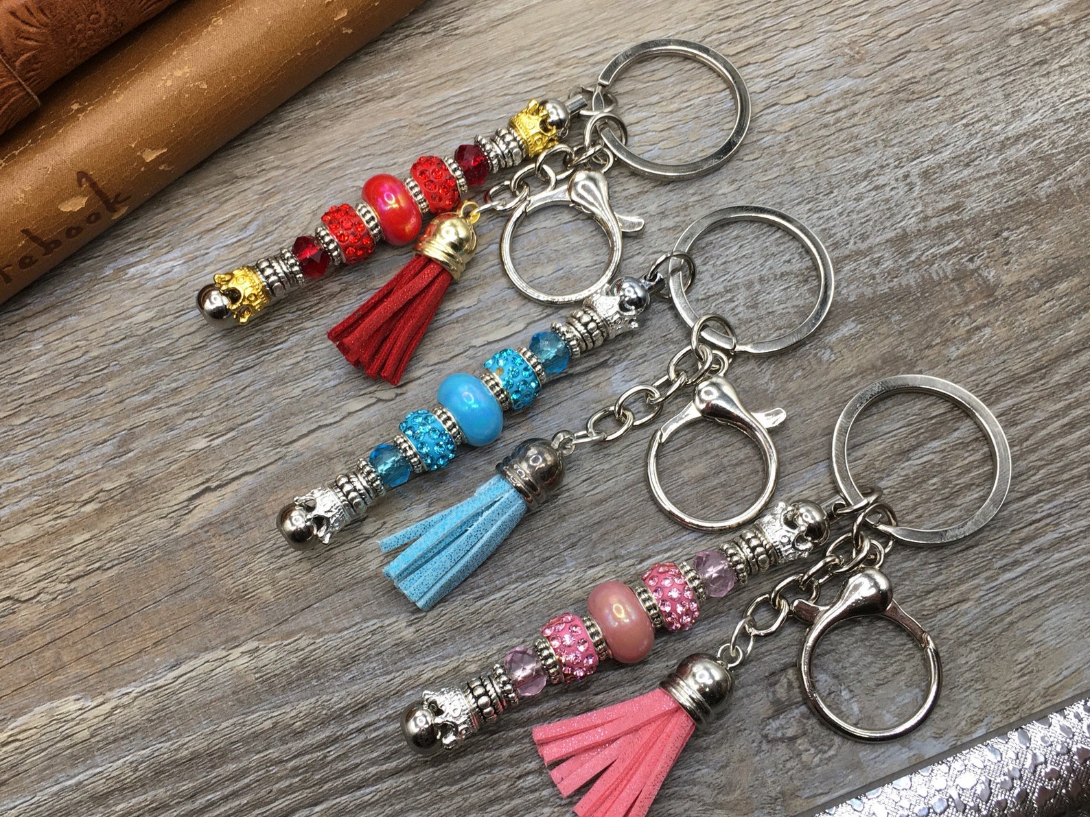 Royal - Luxury Beaded Designer Keychains #001 - Etsy
