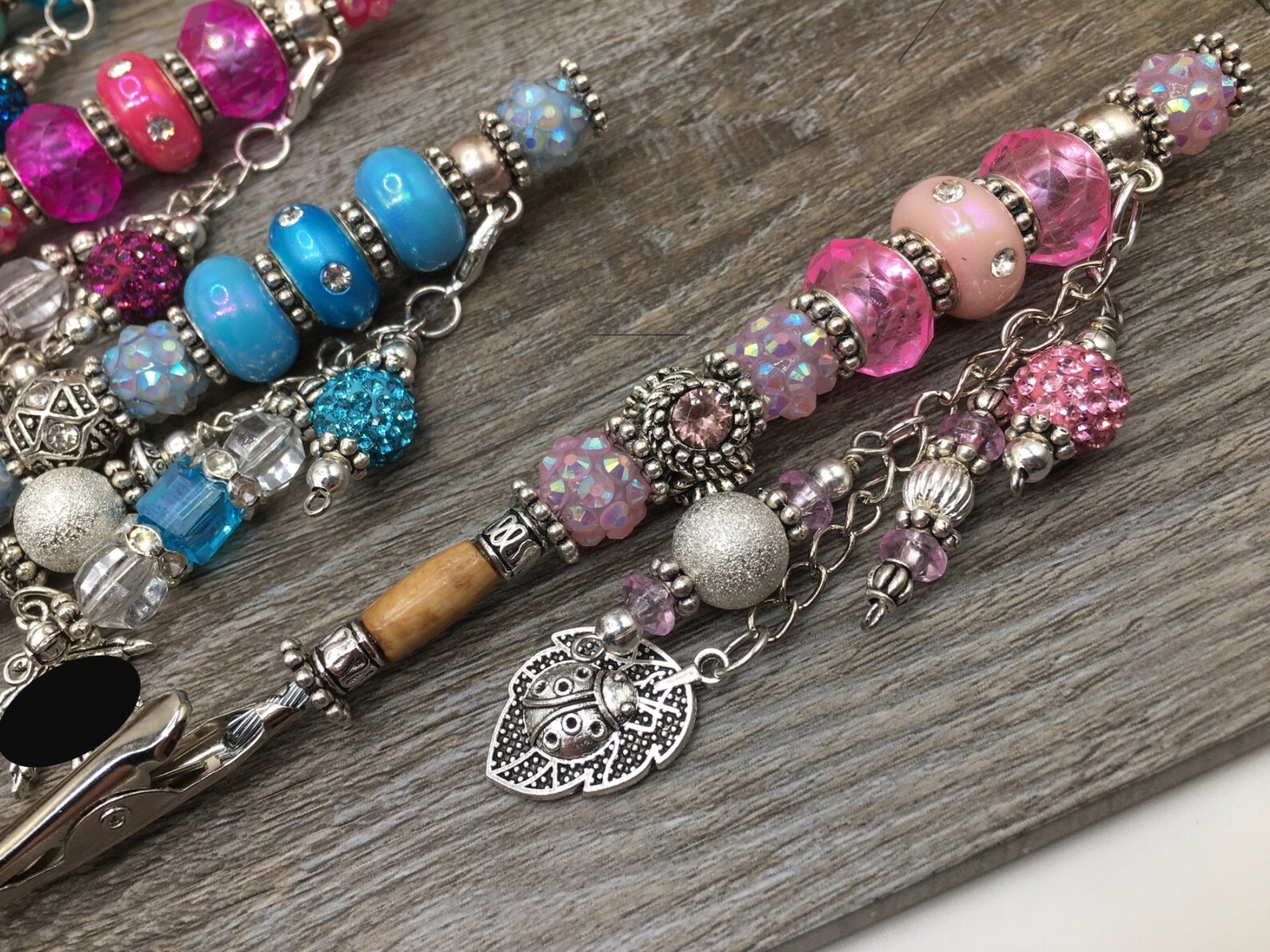 Bead- Bracelet Helper, Beaded Card Clip, Multi-use Clip, Clip for Long ...