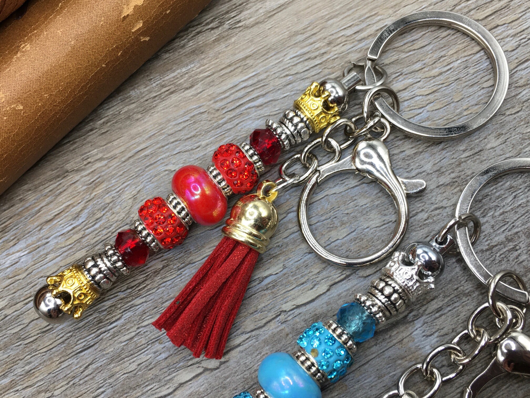 Royal - Luxury Beaded Designer Keychains #001 - Etsy