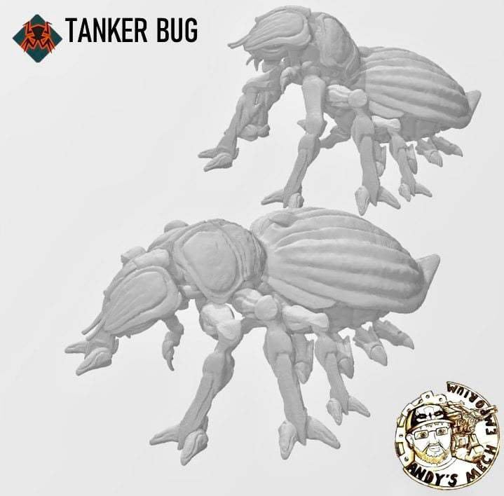 Starship Troopers Tanker Bug 6mm - Etsy