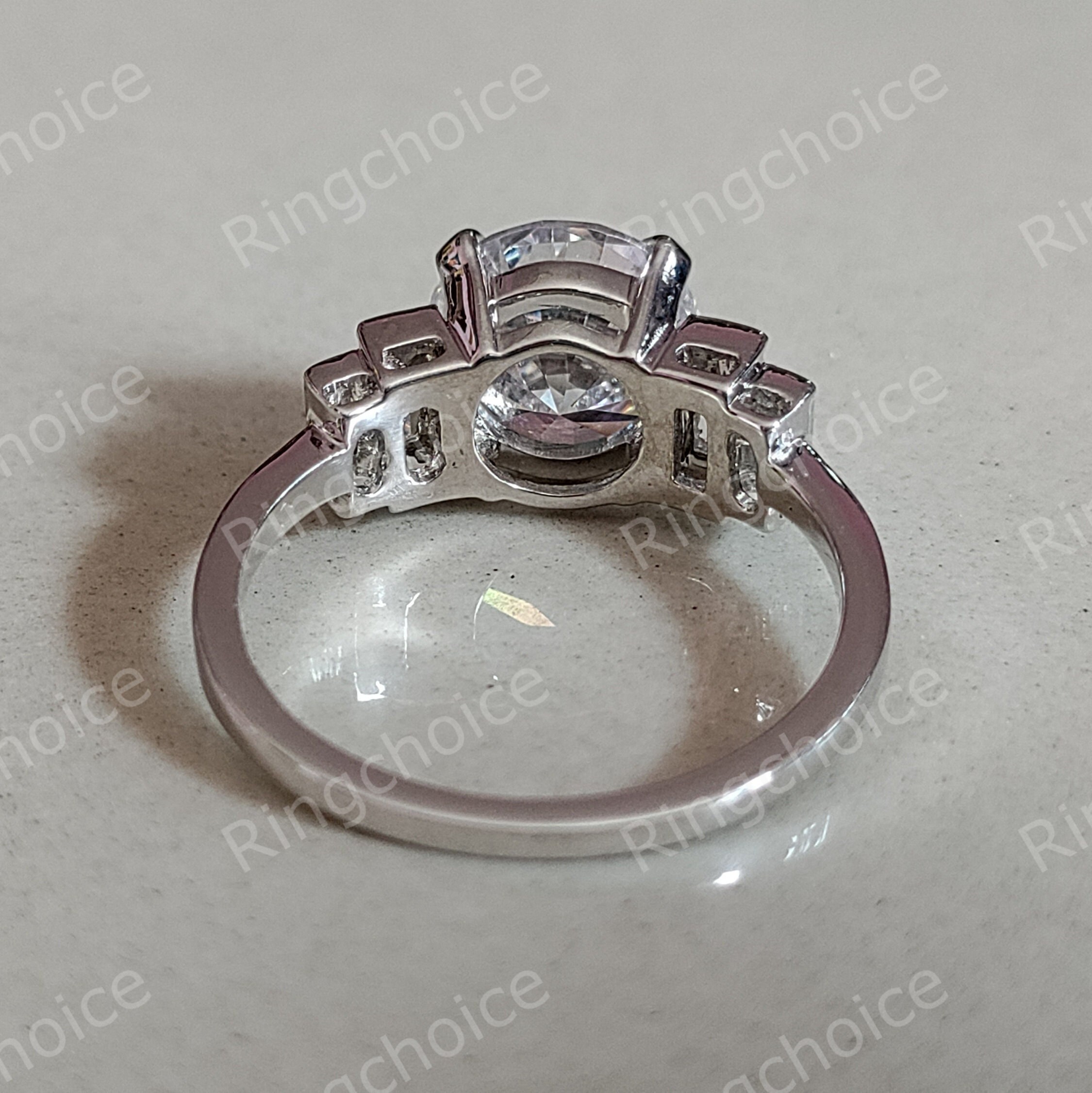 Vintage Titanic Jewelry, 2.35ct Round Diamond Engagement Ring, Heart of ...