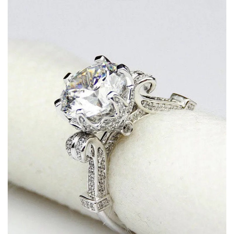 Cinderella Engagement Ring - Etsy