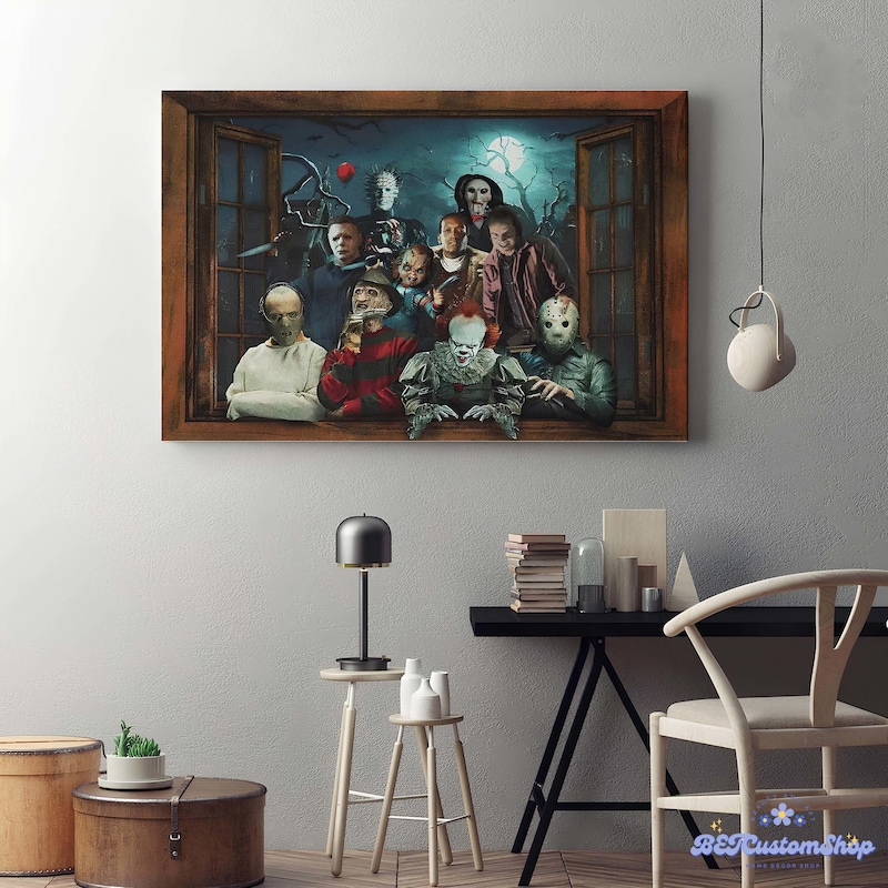 Horror Modern Artwork - Etsy