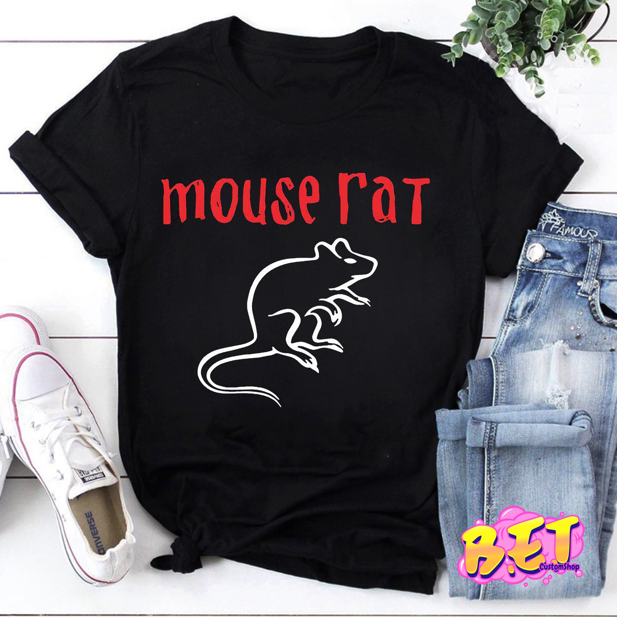 Mouse Rat Andy Dwyer T-shirt Parks and Recreation Scarecrow - Etsy