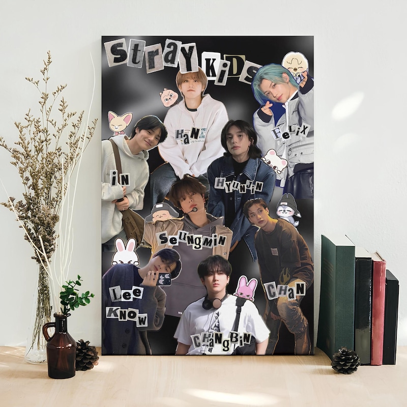 Stray Kids K Pop Poster - Etsy