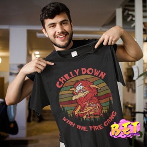 Vintage Chilly Down With the Fire Gang Labyrinth T-shirt, the Fireys ...