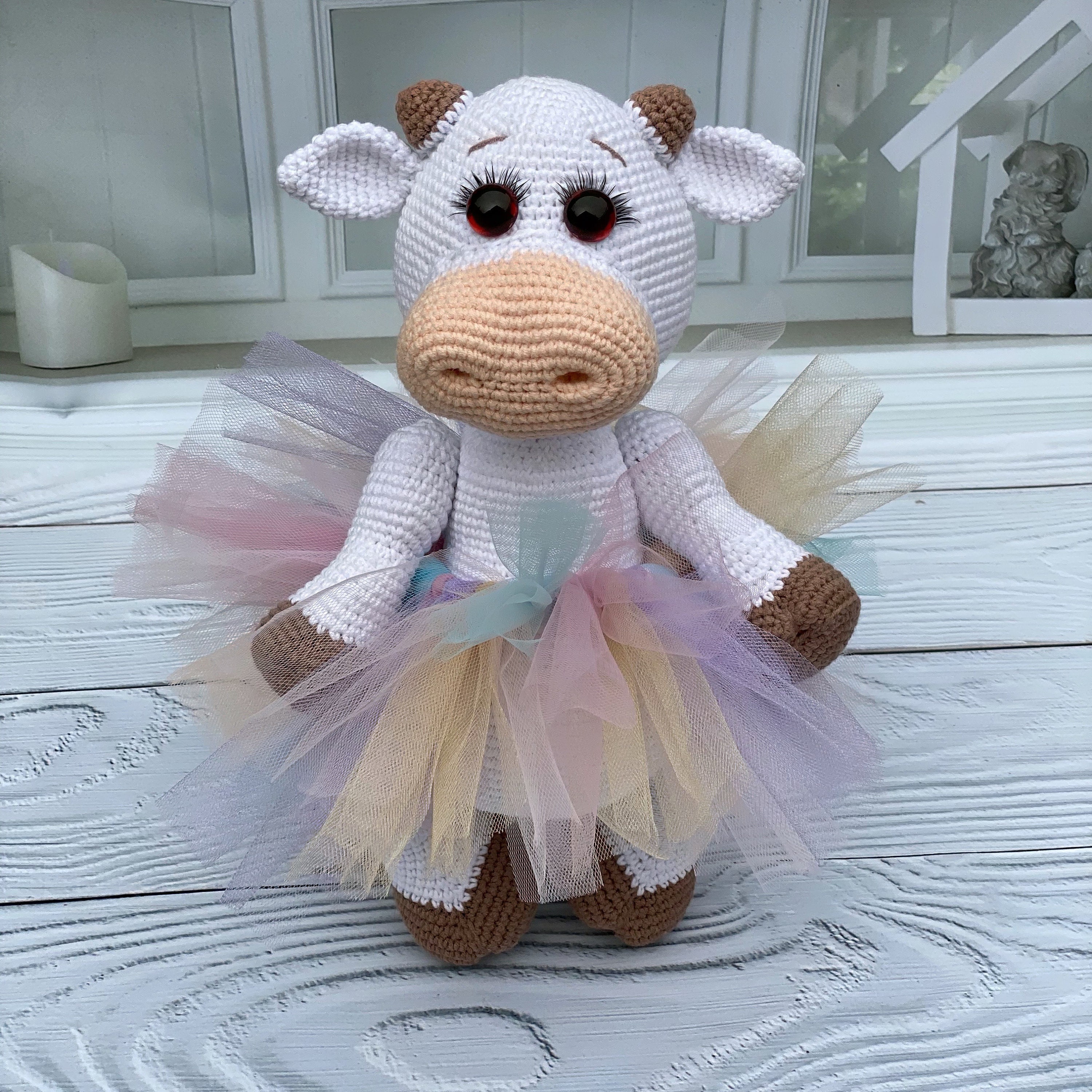 AMIGURUMI Cow PATTERN. Crochet Pattern Amigurumi Cow or Bull. Cow ...