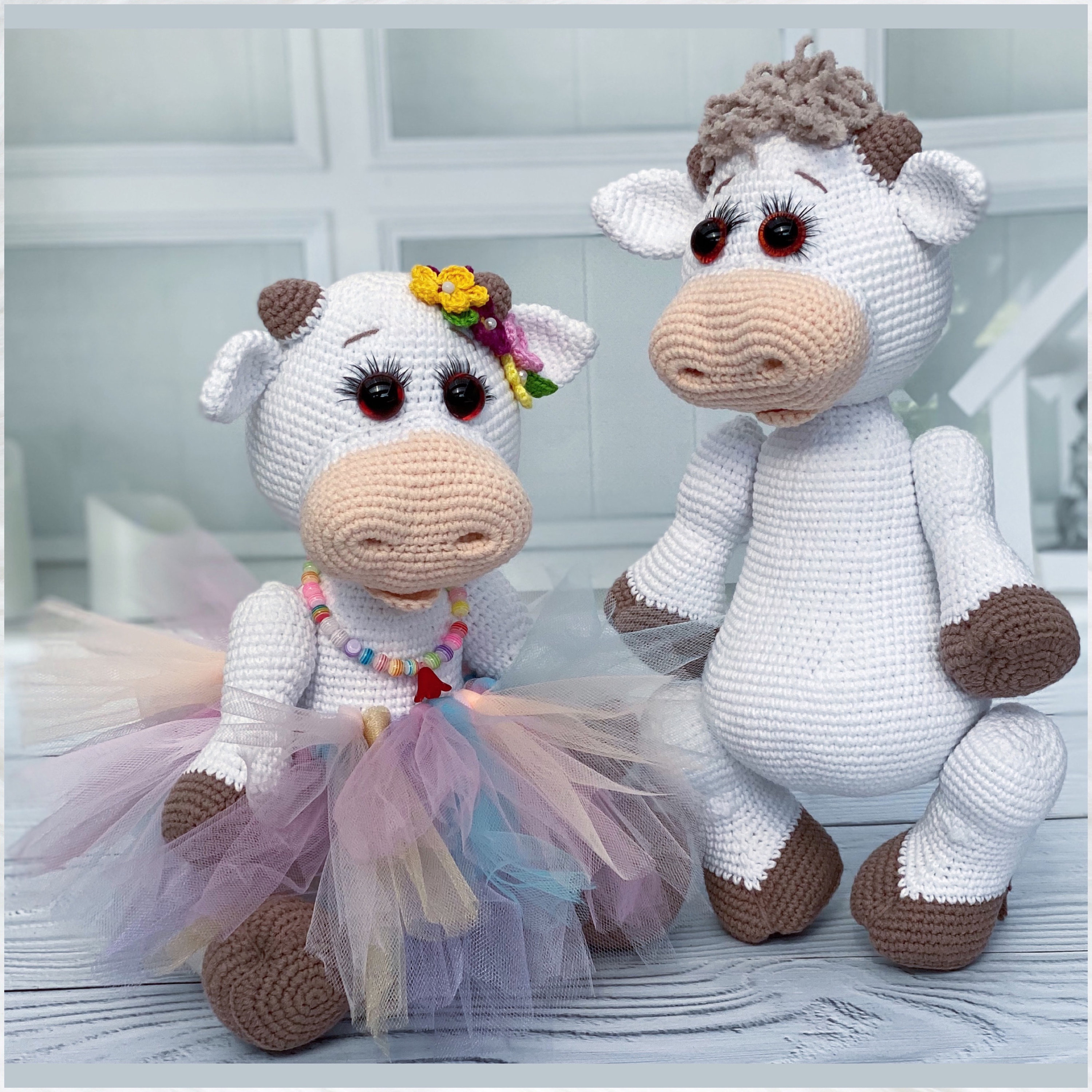 AMIGURUMI Cow PATTERN. Crochet Pattern Amigurumi Cow or Bull. Cow ...