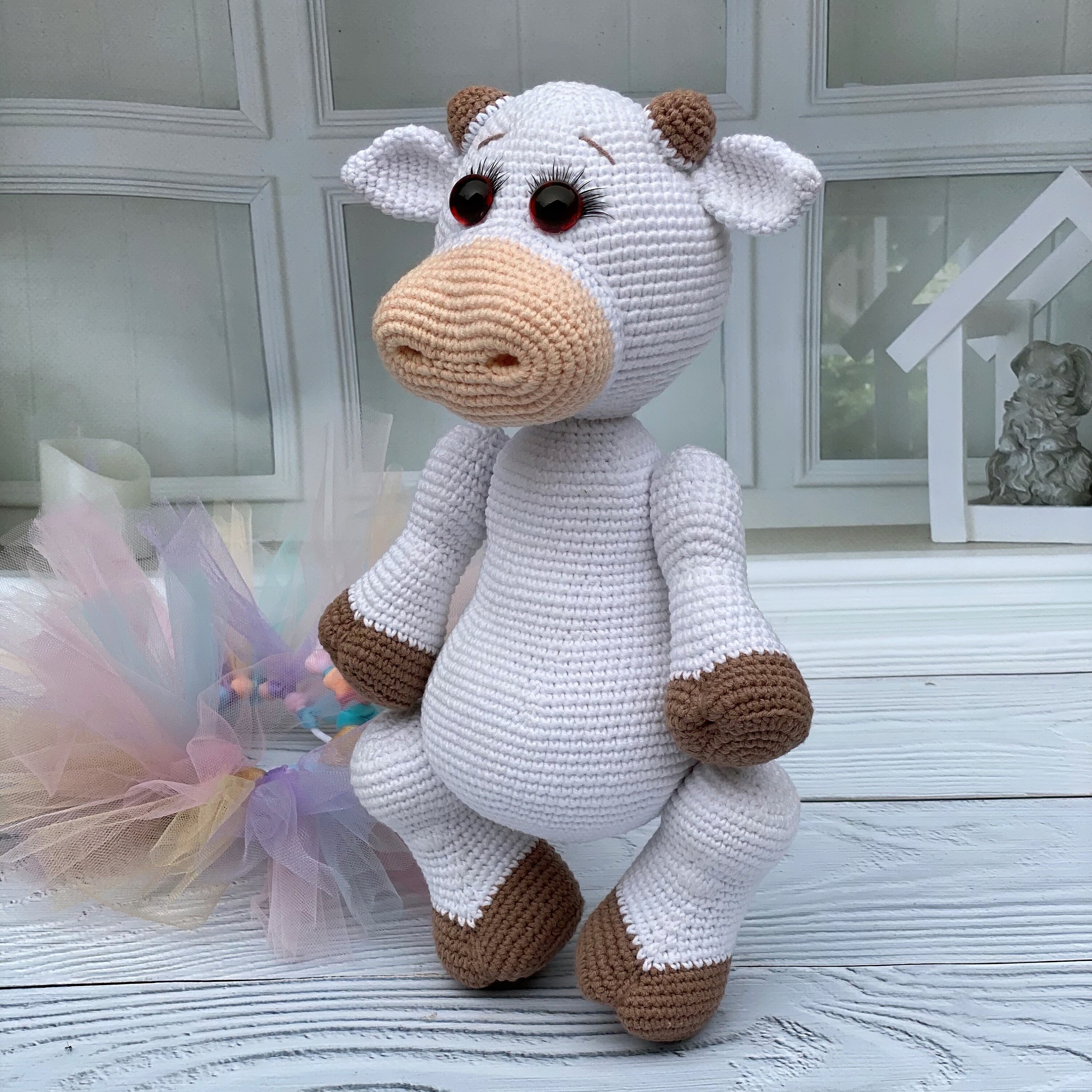 AMIGURUMI Cow PATTERN. Crochet Pattern Amigurumi Cow or Bull. Cow ...