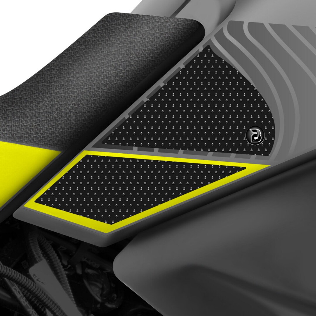 BLOQ Motorcycle Fuel Tank Grips / Traction Pads for Husqvarna NORDEN ...