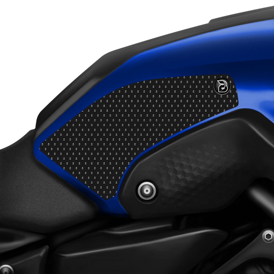 BLOQ Motorcycle Fuel Tank Grips / Traction Pads for Yamaha MT-07 (2021 ...