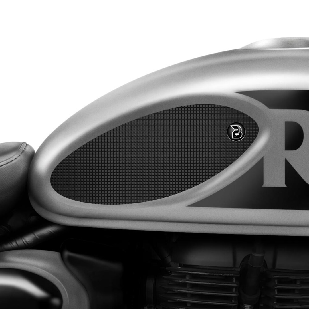 BLOQ Royal Enfield Hunter 350 (2022-) Motorcycle Tank Grips Tacky Grip ...