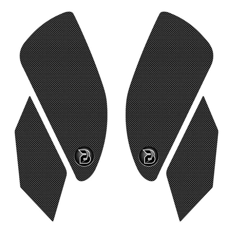 BLOQ Motorcycle Tank Grips / Traction Pads for KAWASAKI Z900 (2017 ...