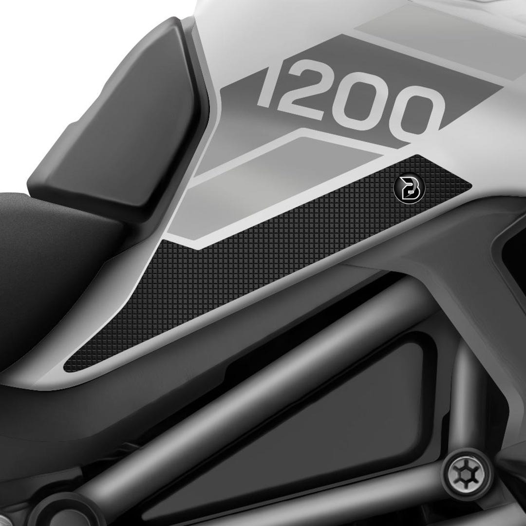BLOQ TRIUMPH TIGER 1200 Rally Pro (2022-) Motorcycle Tank Grips Tacky ...