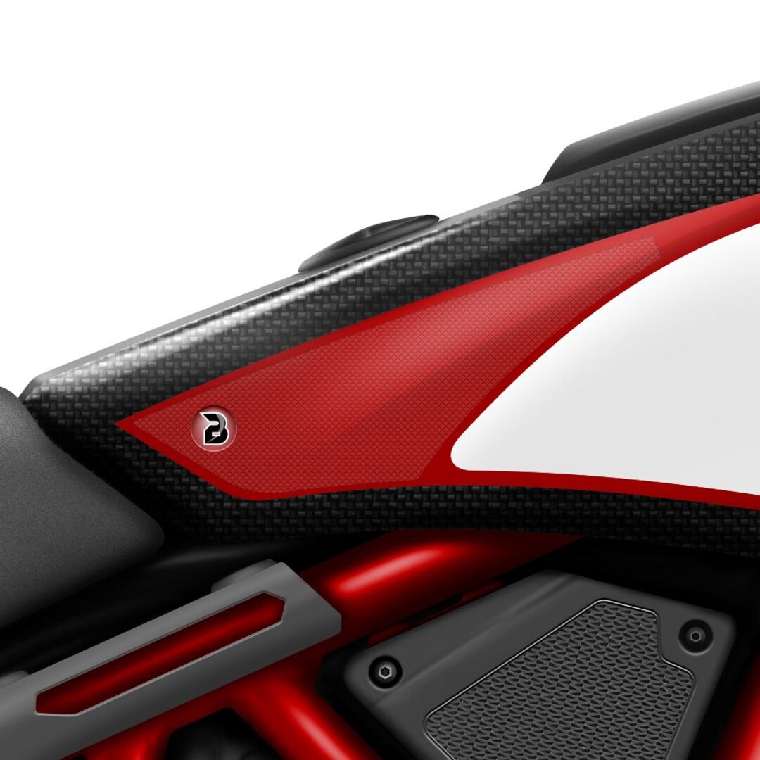 BLOQ INDIAN FTR1200/S (2019-) Motorcycle Tank Grips PREMIUM - Clear - Etsy