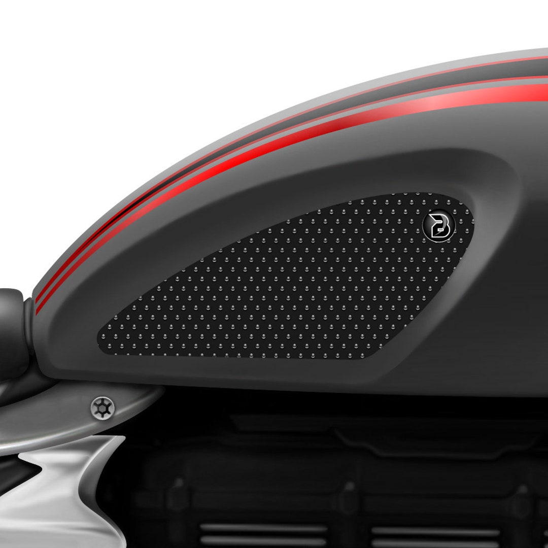 BLOQ Motorcycle Fuel Tank Grips / Traction Pads for Triumph Rocket 3 ...