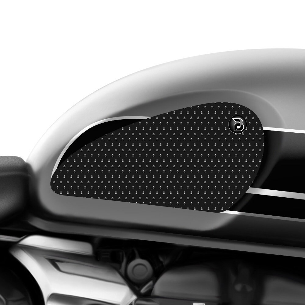 BLOQ Motorcycle Fuel Tank Grips / Traction Pads for Triumph Street Twin ...