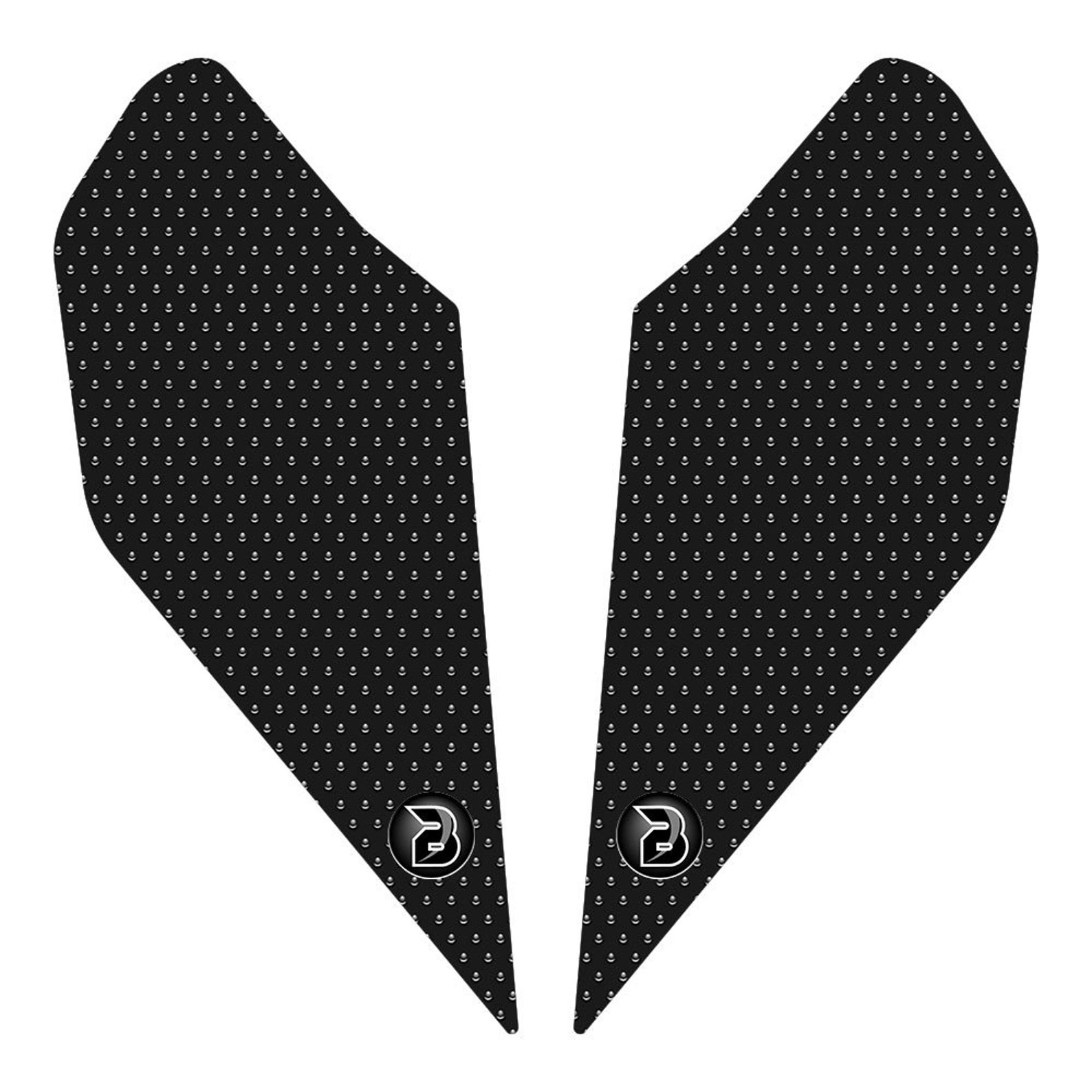 BLOQ Motorcycle Fuel Tank Grips / Traction Pads for Kawasaki Z650 (2017 ...