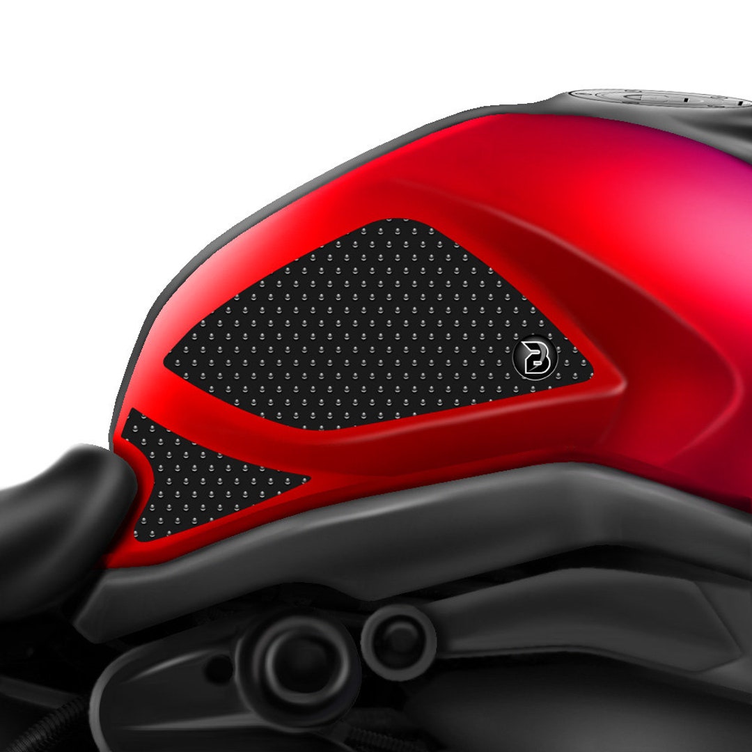 BLOQ Motorcycle Fuel Tank Grips / Traction Pads for Ducati Monster PLUS ...