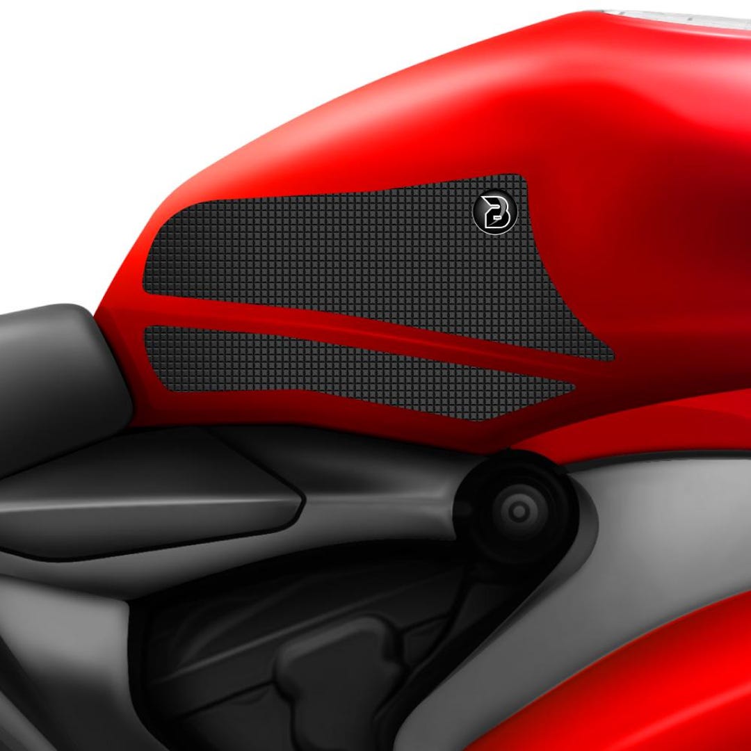 BLOQ DUCATI PANIGALE V2 (2020-) Motorcycle Tank Grips Tacky Grip ...