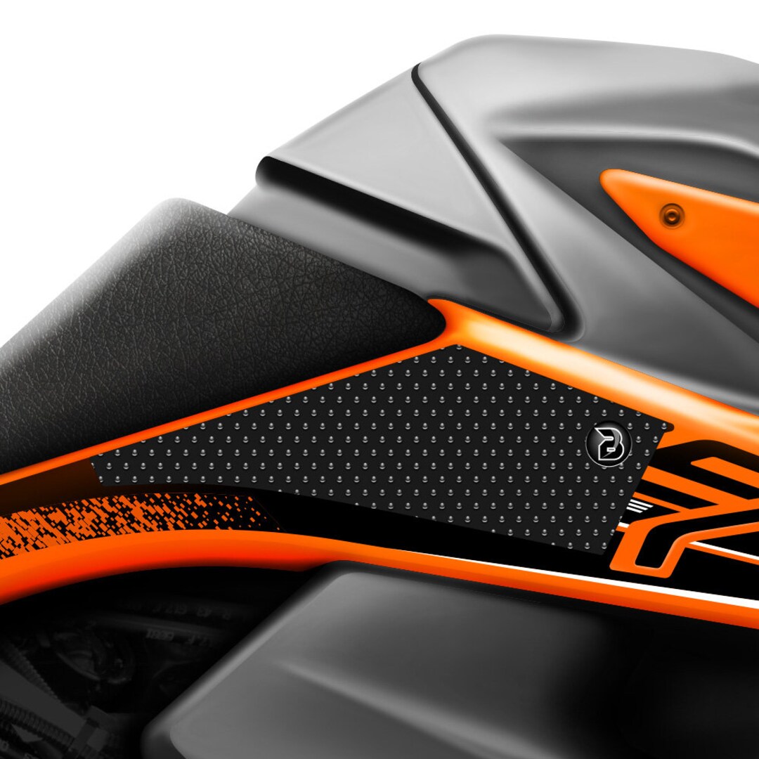 BLOQ Motorcycle Fuel Tank Grips / Traction Pads for KTM 890 Adventure ...