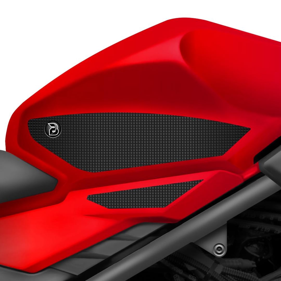BLOQ HONDA CB500F (2013-2018) Motorcycle Tank Grips Tacky Grip - Black ...