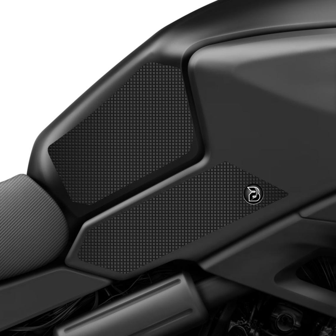 BLOQ KAWASAKI VERSYS 650 (2022-) Motorcycle Tank Grips Tacky Grip ...