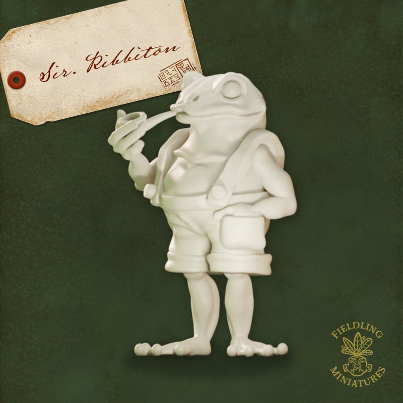 Gentleman Frog - Etsy