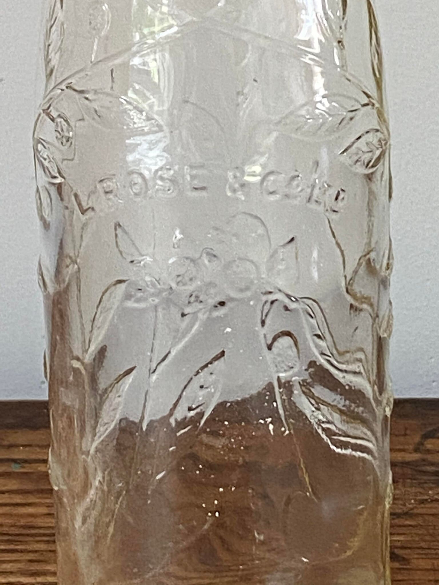 Vintage L Rose & Co. Bottle With Original Lid - Etsy