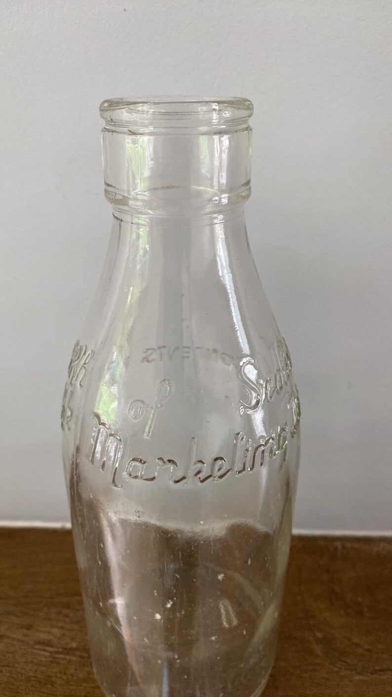 Rare Vintage 1pt Milk Bottle north of Scotland Milk Marketing - Etsy