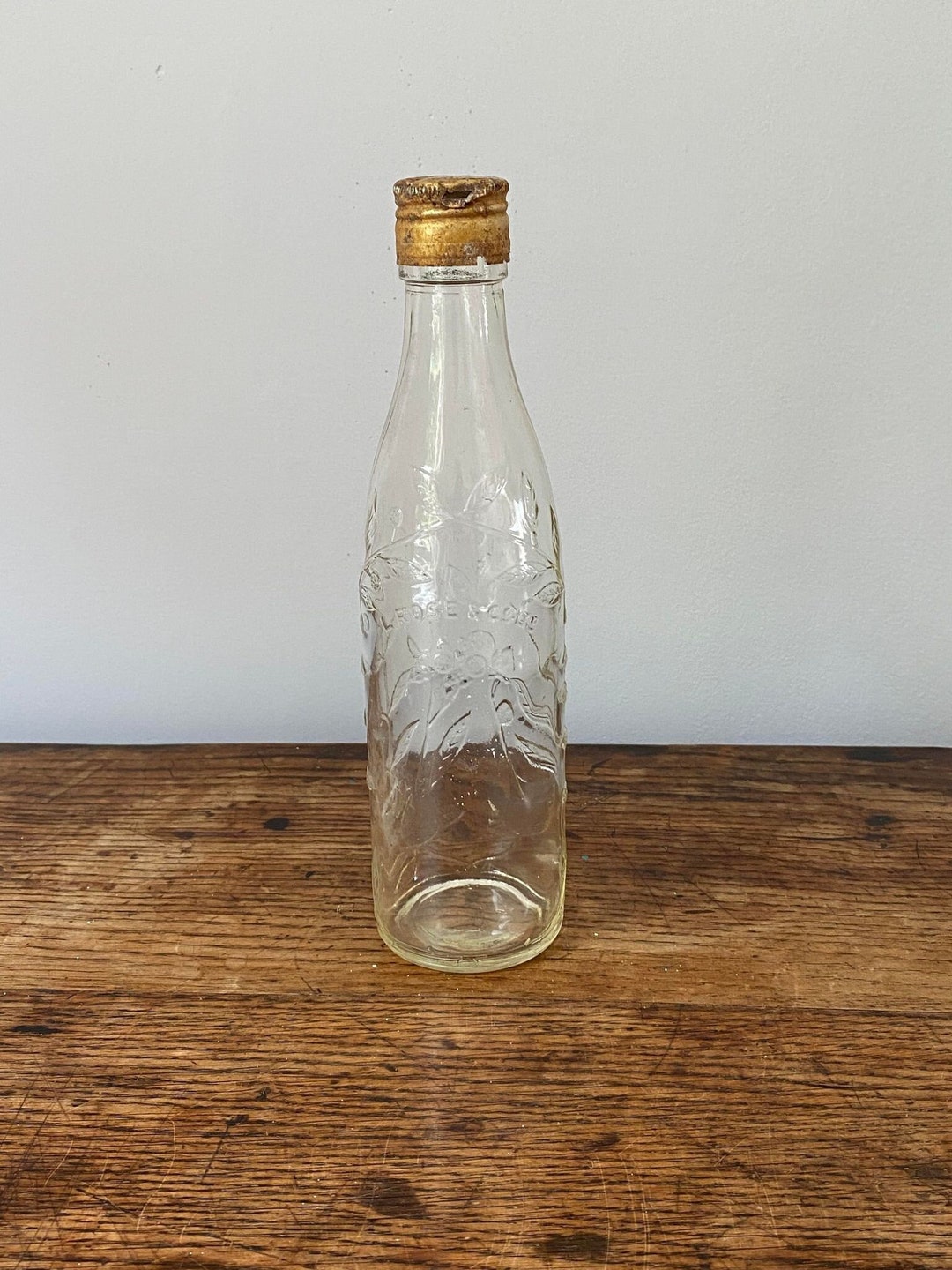 Vintage L Rose & Co. Bottle With Original Lid - Etsy
