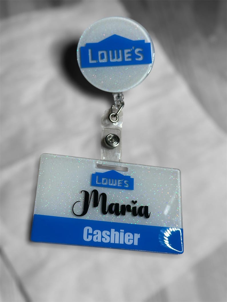 Lowe’s Name Badge - Etsy