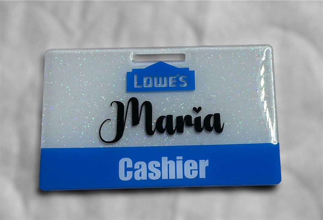 Lowe’s Name Badge - Etsy