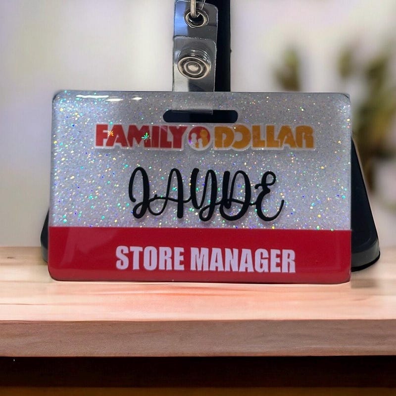 Winter Glitter Badge Reel - Etsy