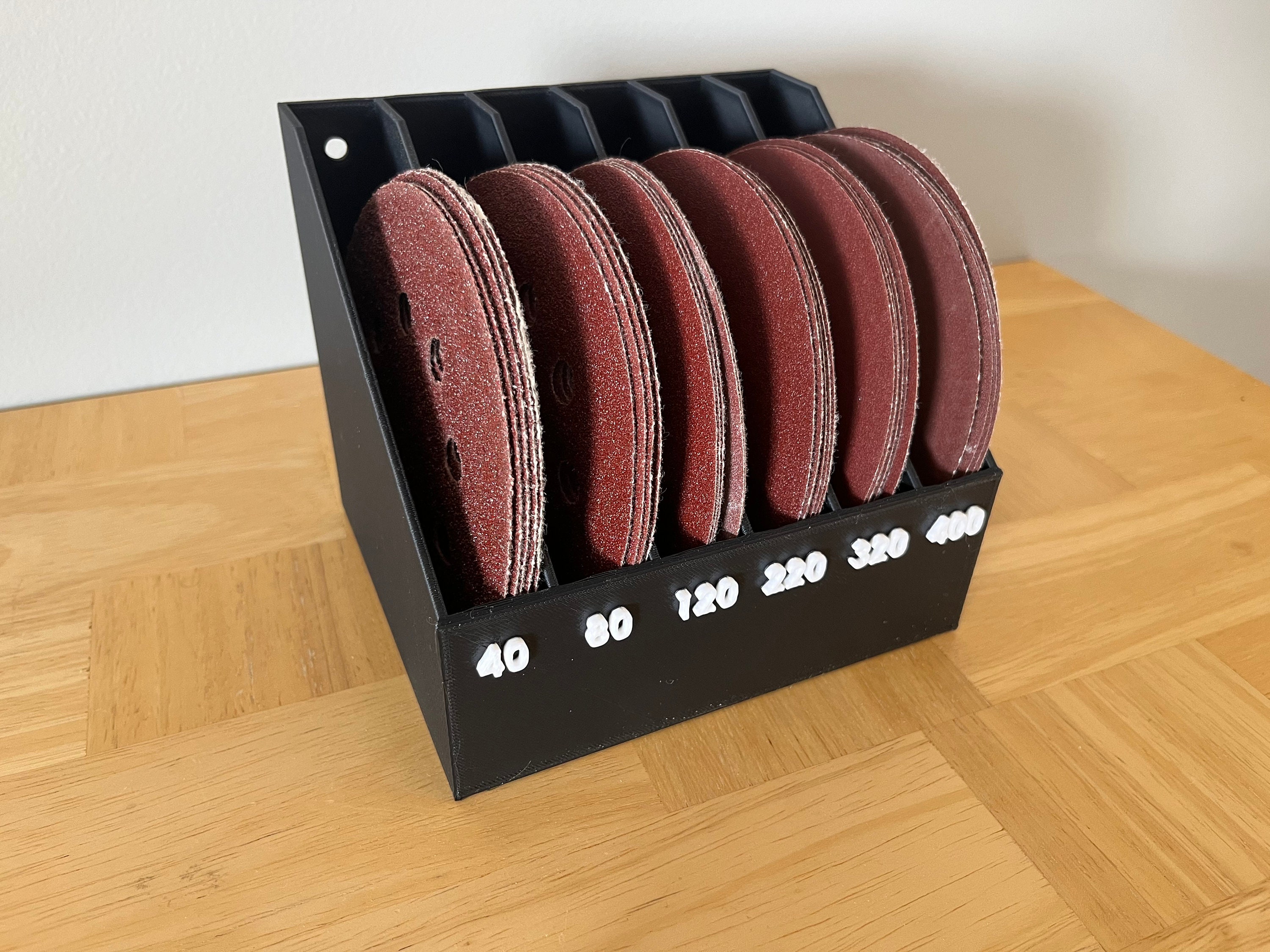 Customizable Sanding Disc Organizer, Sandpaper Organizer, Sander, Tools ...