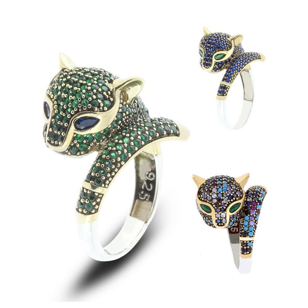 Panther Ring - Etsy
