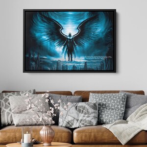 Archangel Michael Canvas Wall Art Michael Angel Canvas Wall Art Popular ...