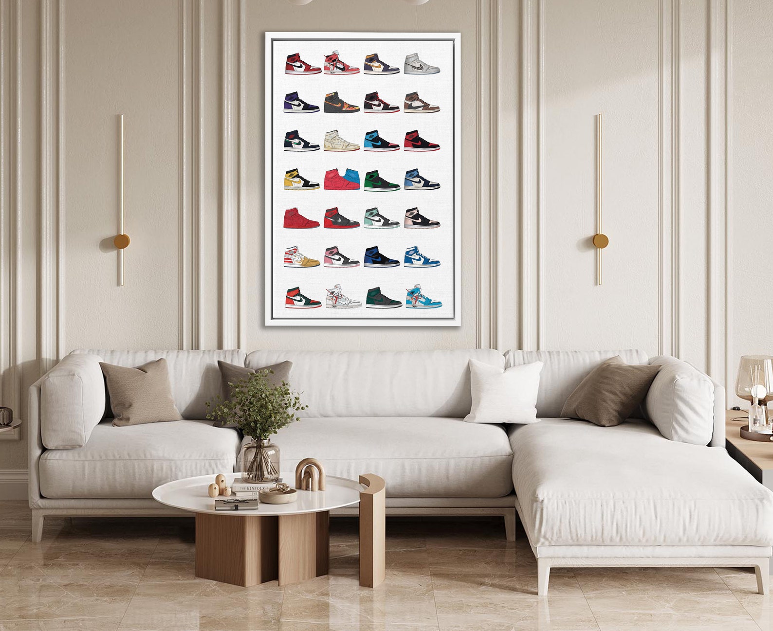 Air Jordan Canvas Sneakers Canvas Prints Art Jordan Canvas - Etsy