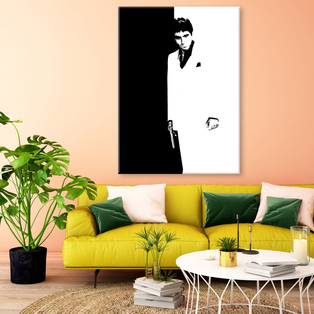 Scarface Canvas Yellow