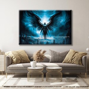 Archangel Michael Canvas Wall Art Michael Angel Canvas Wall Art Popular ...